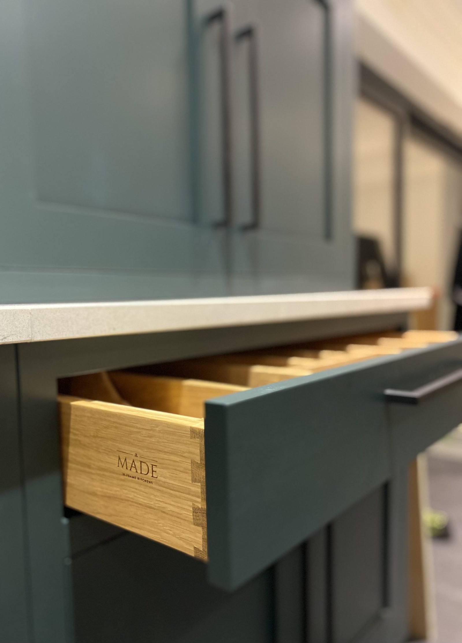 Our workshop, where all our drawer boxes, doors & accessories are made ...