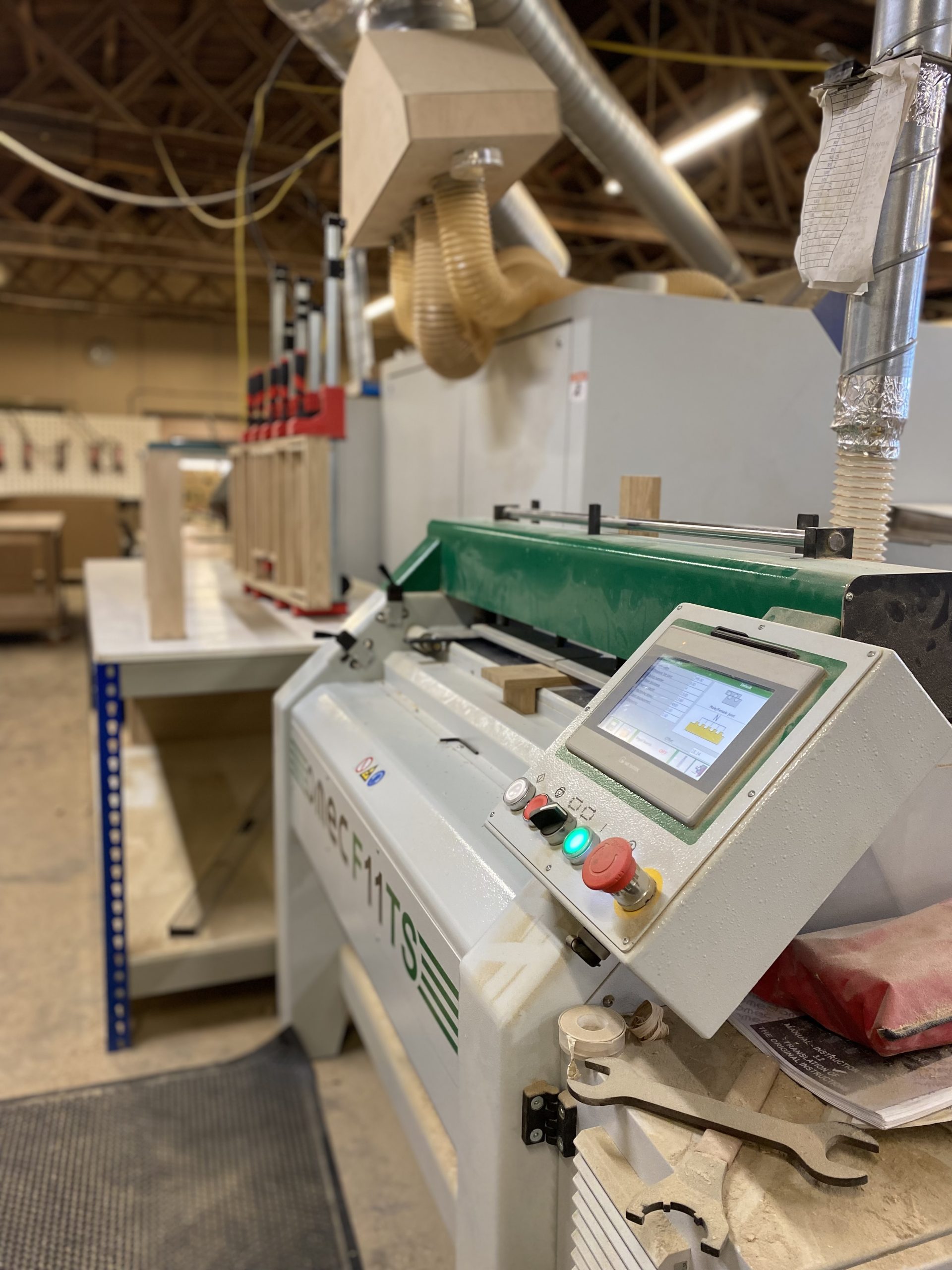 Our workshop, where all our drawer boxes, doors & accessories are made ...