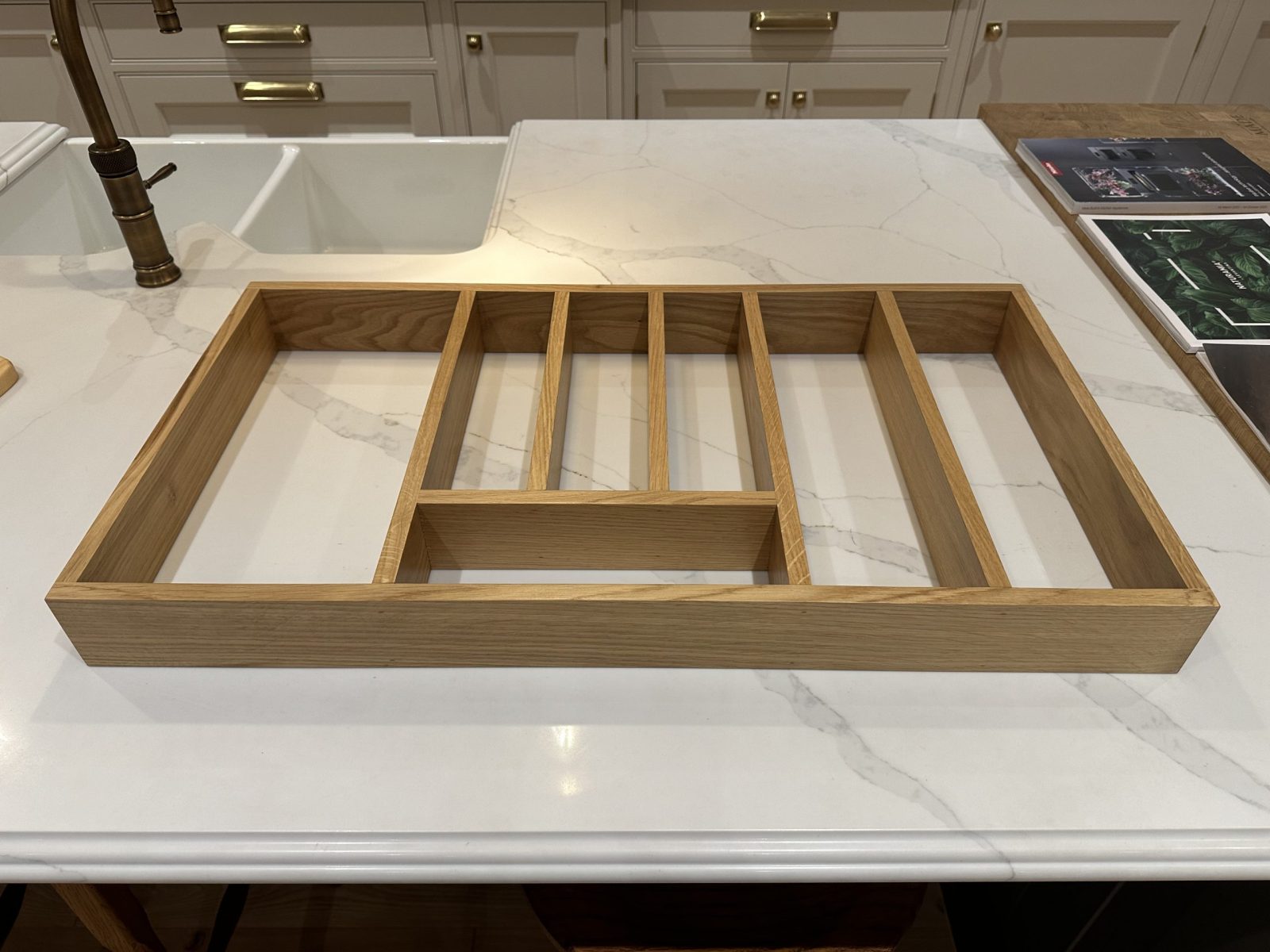 Oak Cutlery Insert – The Drawer Box Company