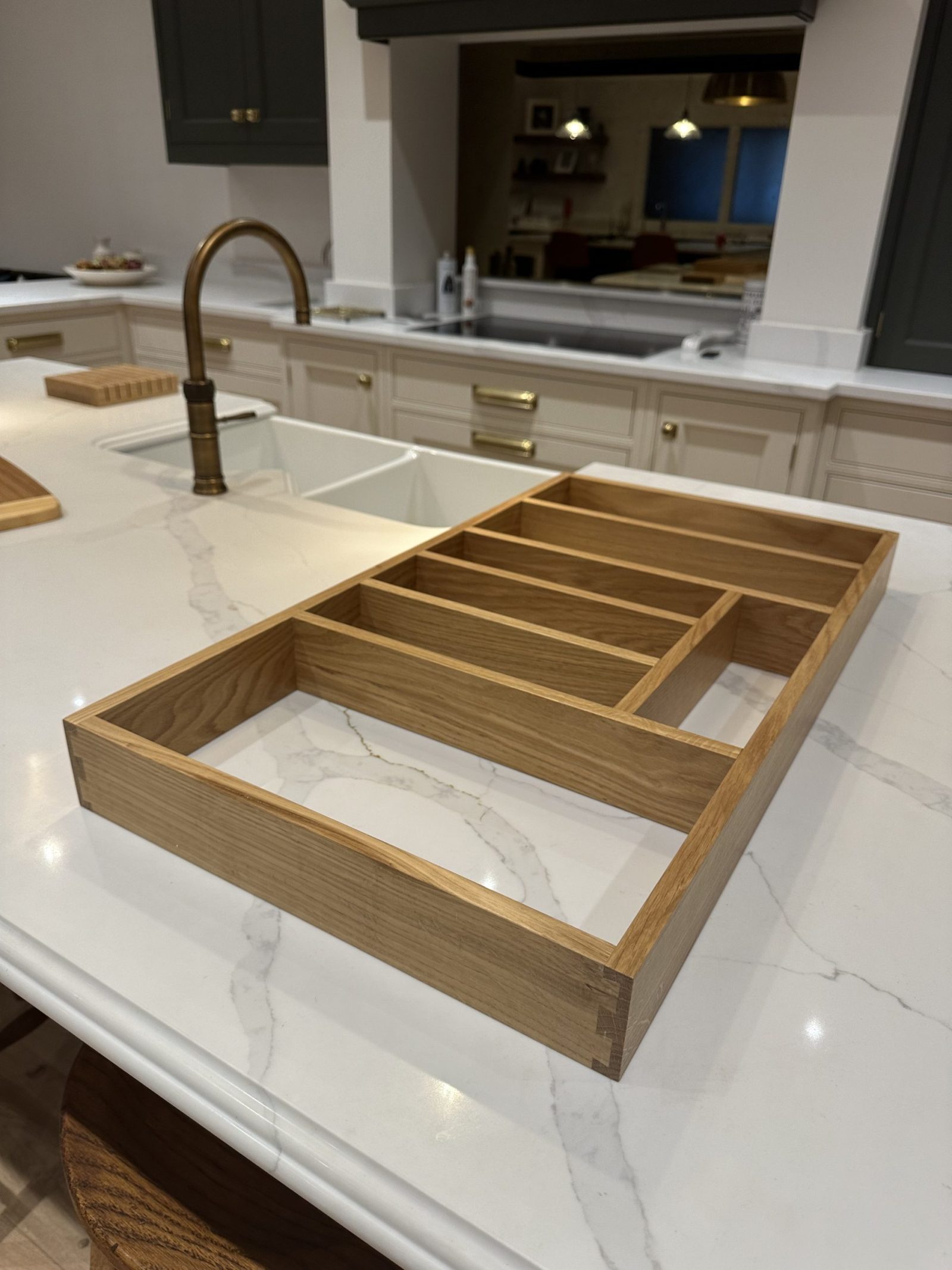 Oak Cutlery Insert – The Drawer Box Company