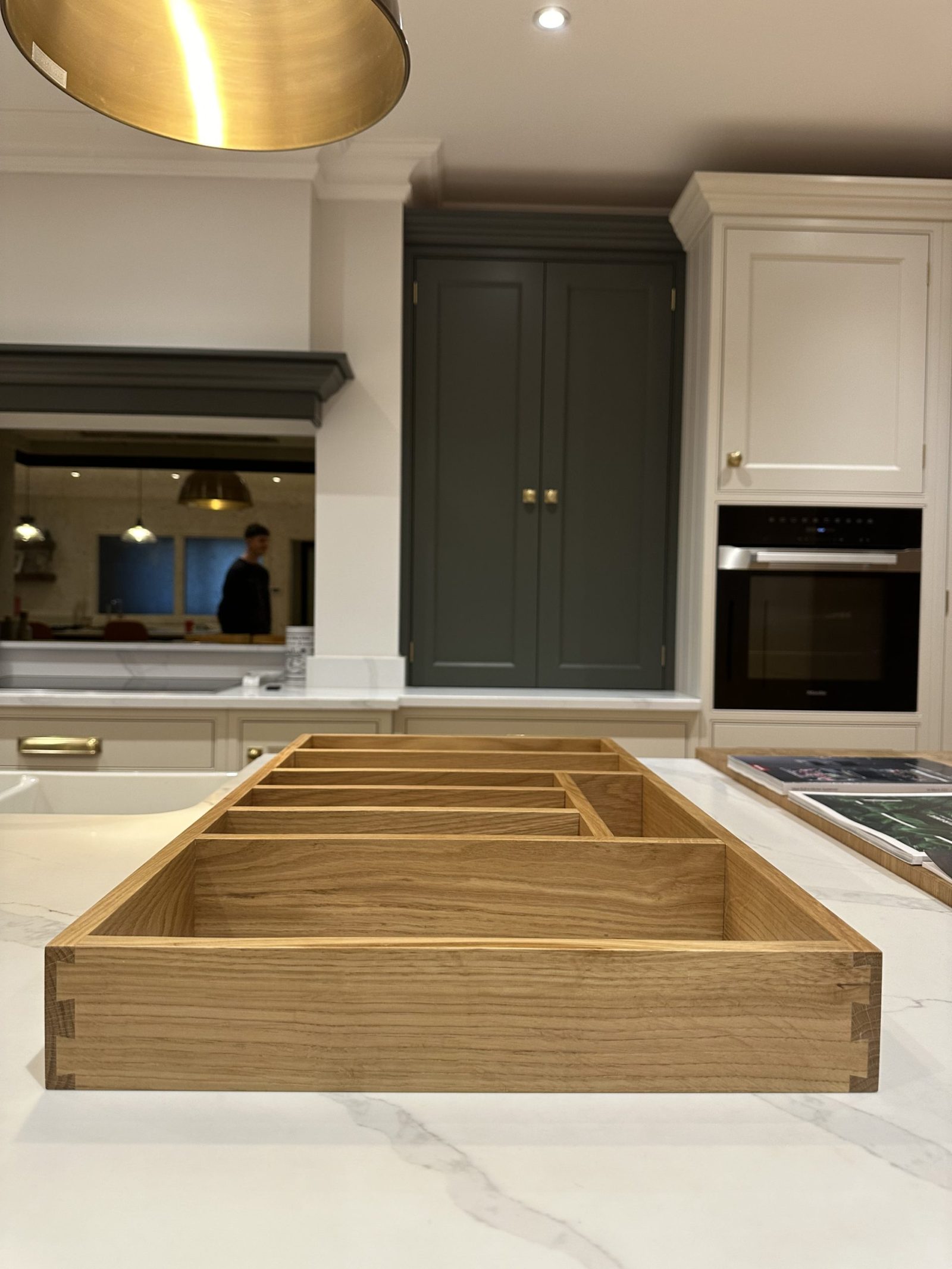 Oak Cutlery Insert – The Drawer Box Company